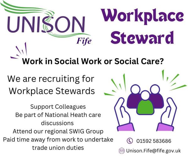 Would you like to become a UNISON Steward? - Unison
