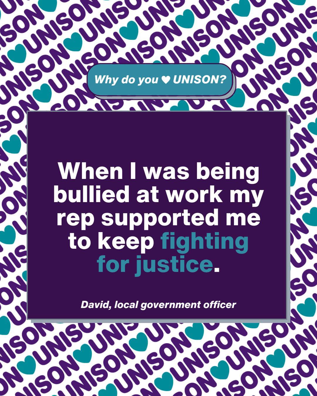 Heart Unions Week - Unison